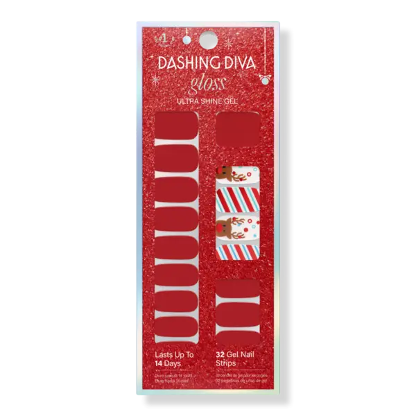 DASHING DIVA Gloss Ultra Shine Gel, Santa's Helper