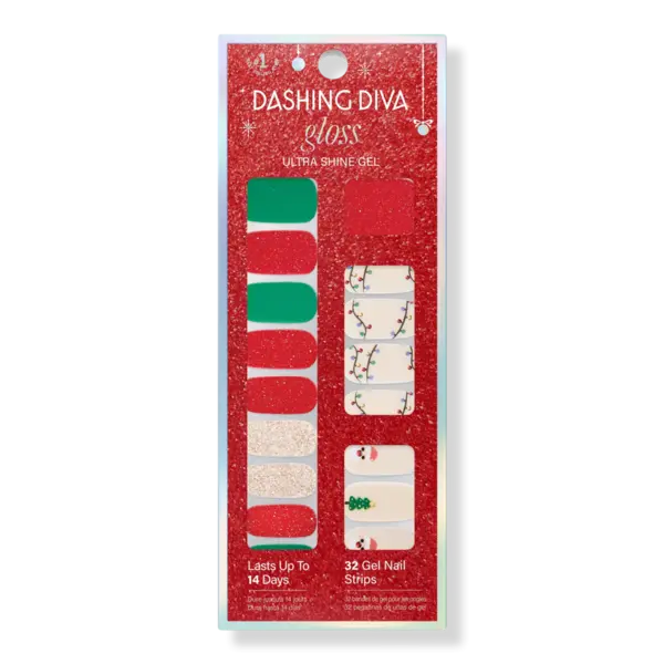 DASHING DIVA Gloss Ultra Shine Gel, Santa Baby