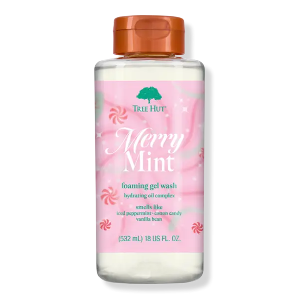 TREE HUT Merry Mint Foaming Gel Body Wash