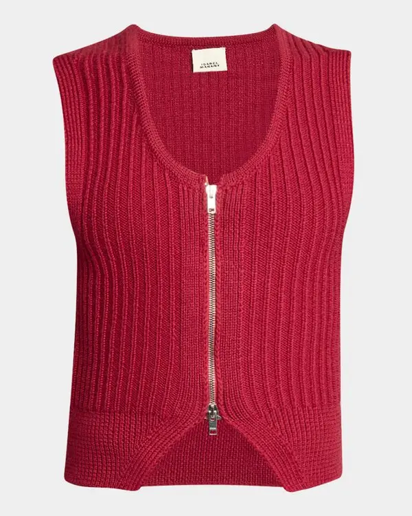 Isabel Marant Devima Zip Vest