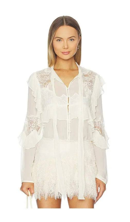 LoveShackFancy Farah Top