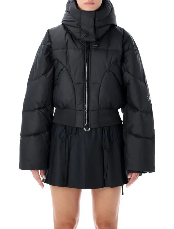 Adidas By Stella McCartney Cropped Down Jacket