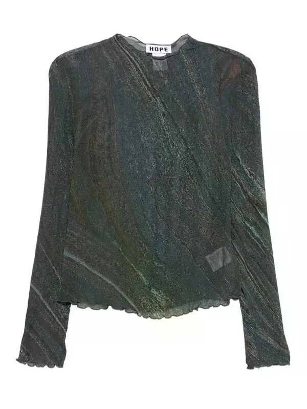 Hope Abstract-print Top
