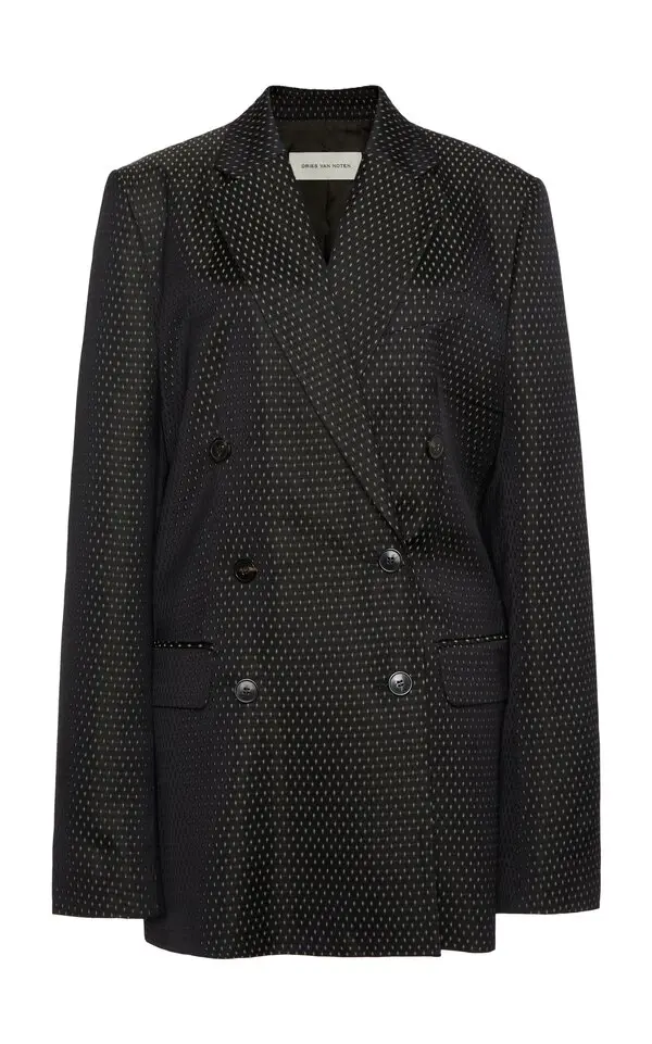 Dries Van Noten Bafya Jacquard Jacket