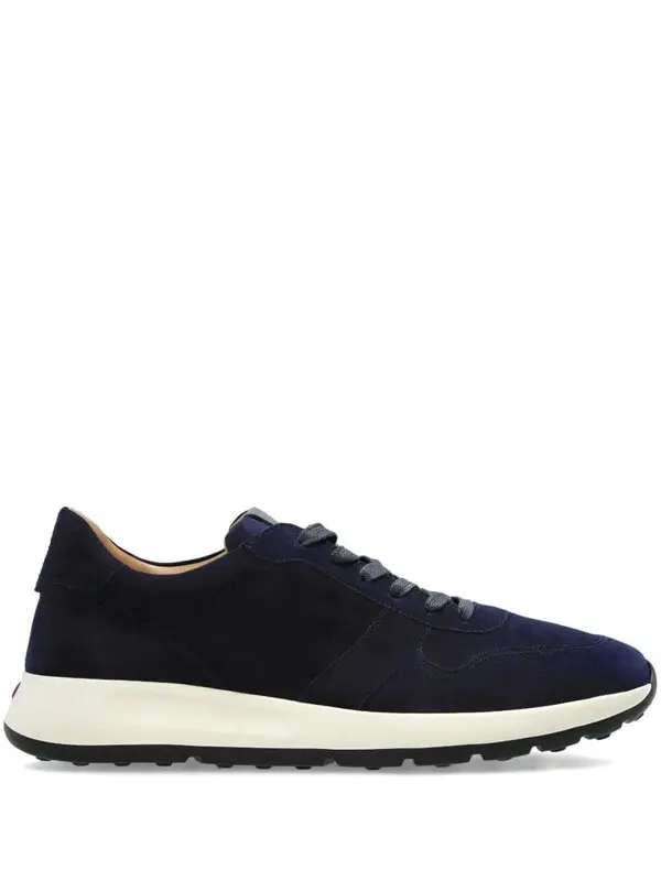 TOD'S Red Dot Pashmy Suede Sneakers