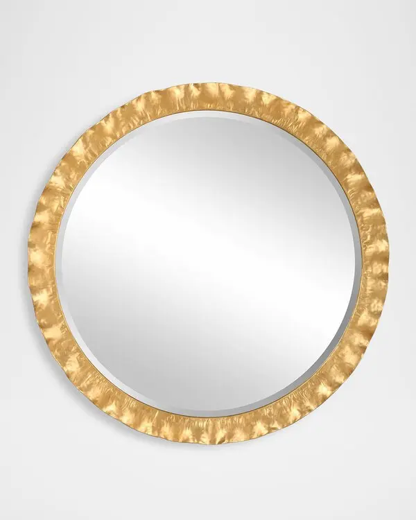THE UTTERMOST CO Haya 40" Round Wall Mirror