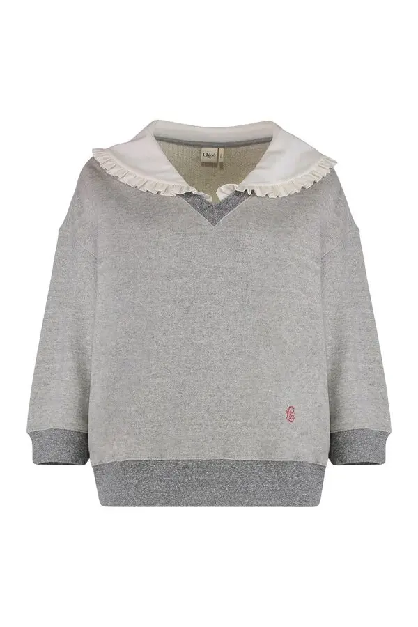 Chloé Sweatshirt In Cotton Blend