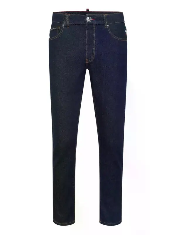 Philipp Plein Logo-plaque Jeans