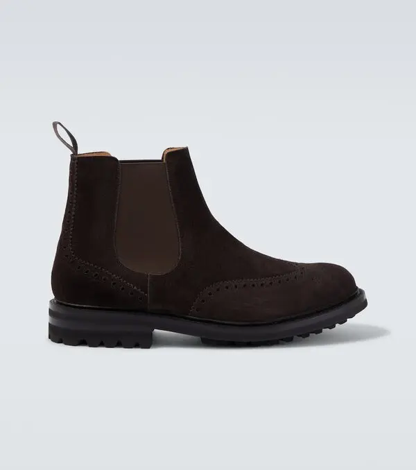 Church's Mcentyre Lw Suede Chelsea Boots - Brown