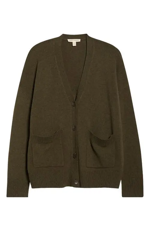 SEASALT CORNWALL Senara Merino Wool-blend Cardigan - Rich Olive