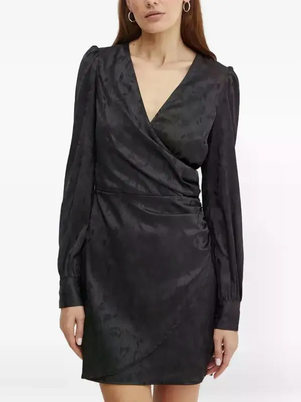 Guess Long-sleeve Mini Dress - Black