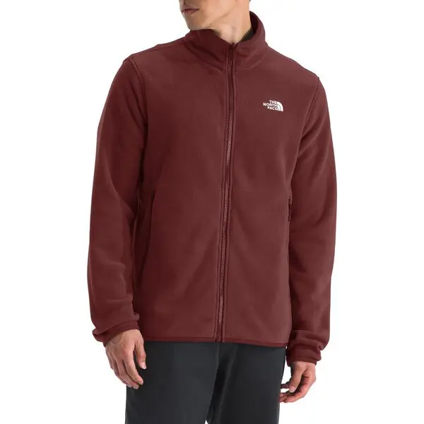 The North Face Glacier Fleece Zip-front Jacket - Sumac