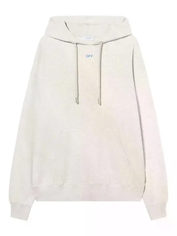 Off-White Brush Arrow Skate Hoodie - Neutrals