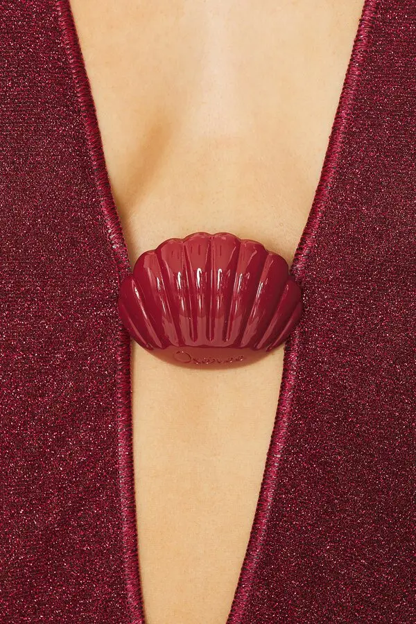 Oseree Lumiere Shell Kaftan Dress