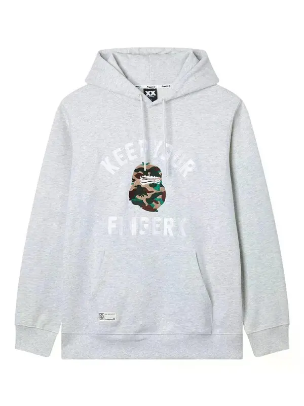 FINGERCROXX Camouflage Graphic Hoodie