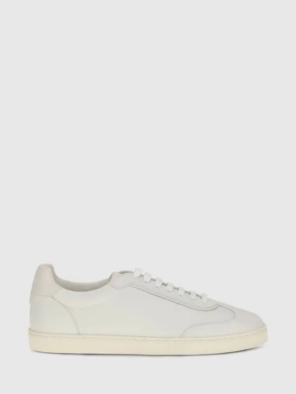 Brunello Cucinelli Lace-up Sneakers - White