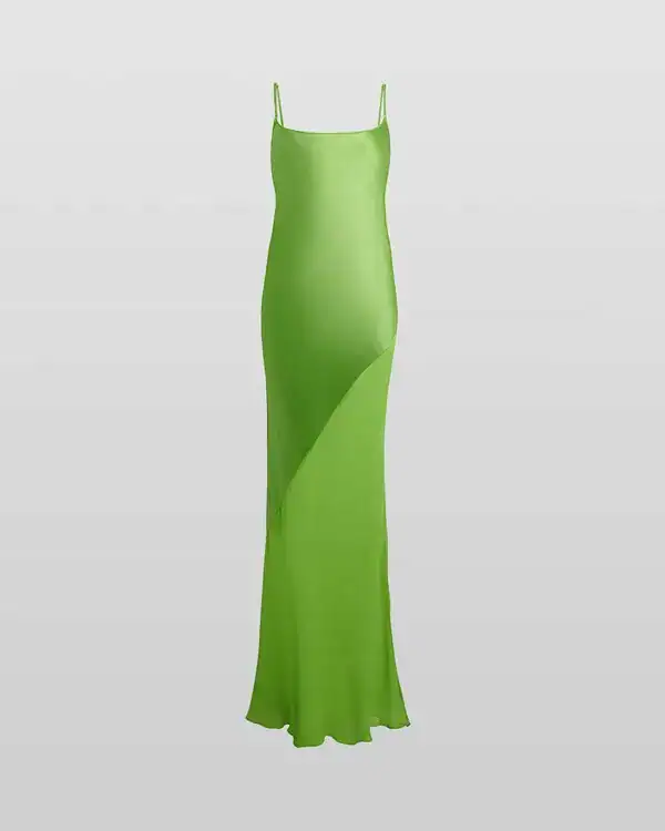 green maxi slip dress Loewe Dress In Technical Cotton main image 0