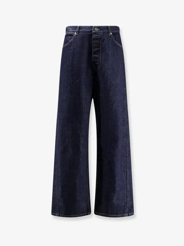 JIL SANDER Five-pocket Wide Leg Jeans