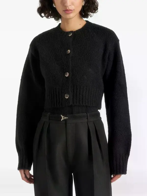Manière De Voir Caren Brushed Button Cardigan