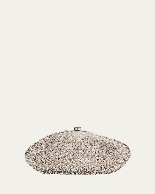 Cult Gaia The Caldera Rhinestone Acrylic Clutch