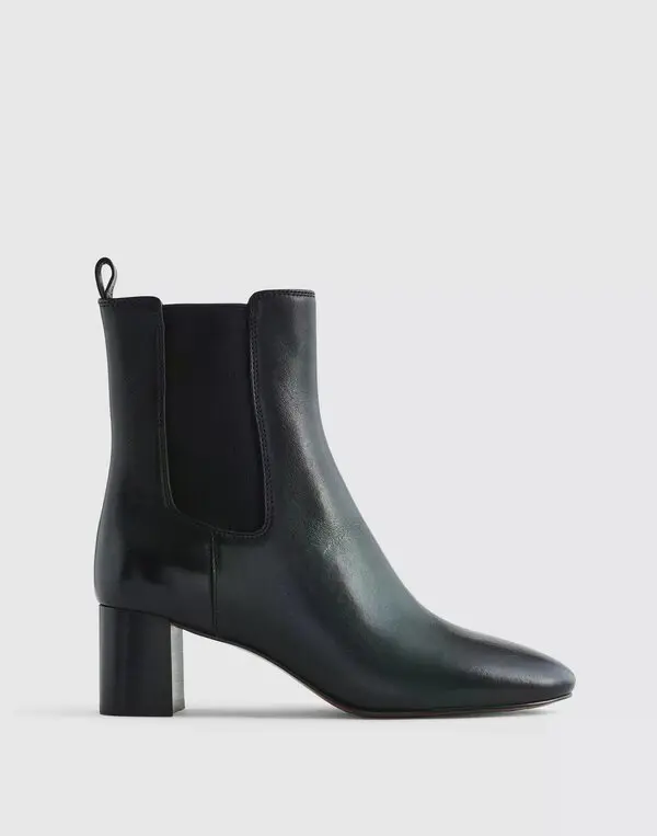 Madewell The Sylvia Leather Chelsea Boots