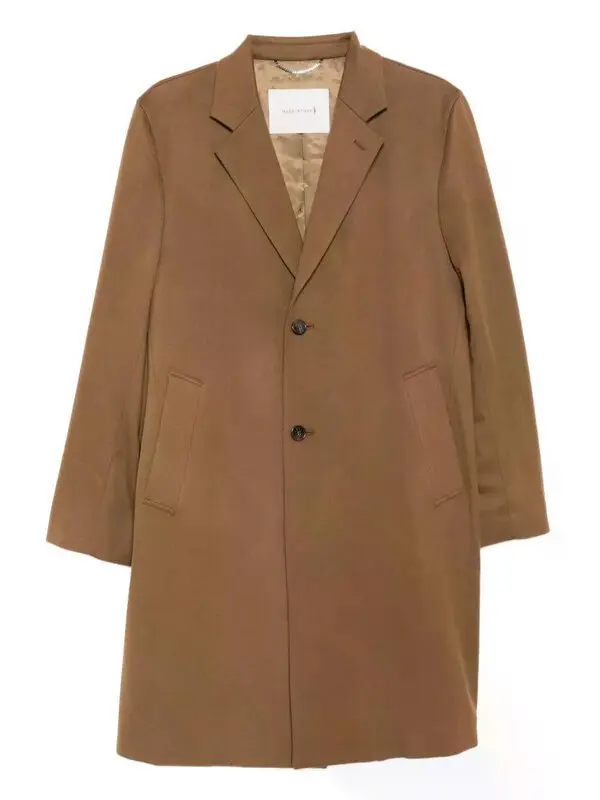 Mackintosh Wool Button-up Coat