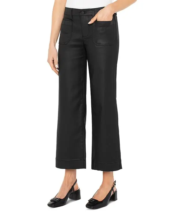 LIVERPOOL High-rise Patch Pocket Ankle Jeans