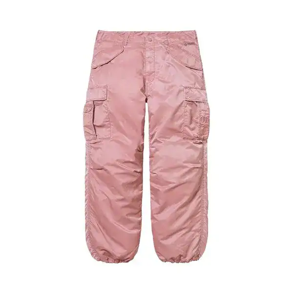Supreme Washed Flight Satin Cargo Pant - Pink | Editorialist