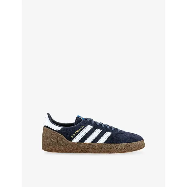 Adidas Montreal 76 Suede Trainers - Shadow Navy Halo Blu