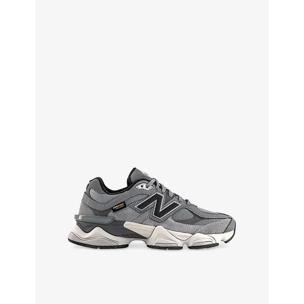 NEW BALANCE 9060 Suede And Mesh Trainers - Slate Grey Grey
