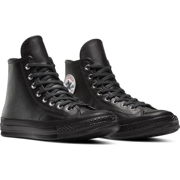 CONVERSE Chuck 70 High Top Sneaker - Black/black/white