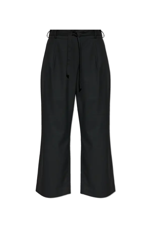 Add Trousers With Logo - Black