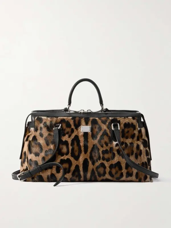 Dolce & Gabbana Rumble Leopard-print Shoulder Bag - Leopard Print
