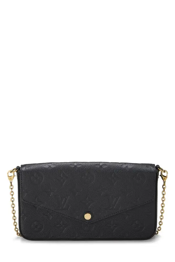 LOUIS VUITTON Empreinte Pochette Felicie - Black
