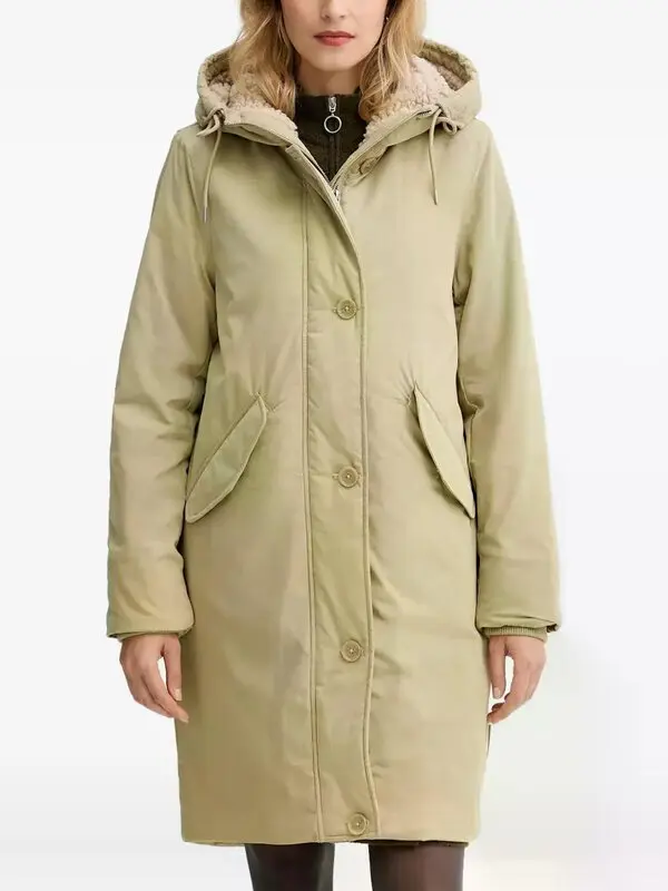 Marc O'polo Hooded Button Parka - Neutrals