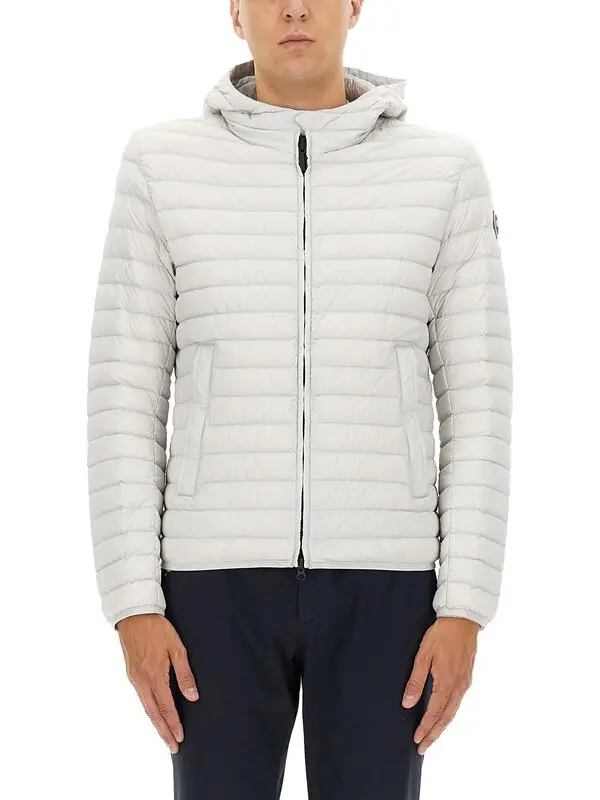 COLMAR Lightweight Down Hooded Jacket - Grey