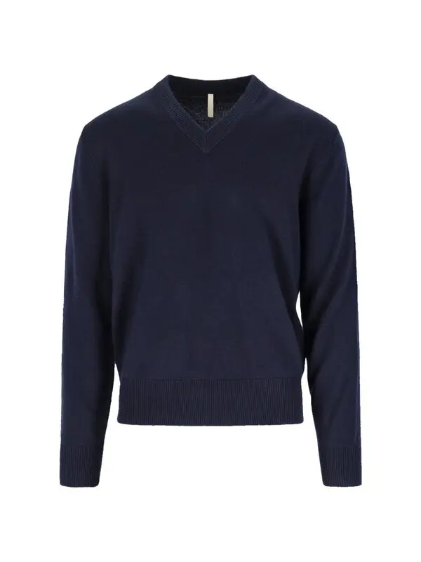 SUNFLOWER Moon Wool Sweater - Blue