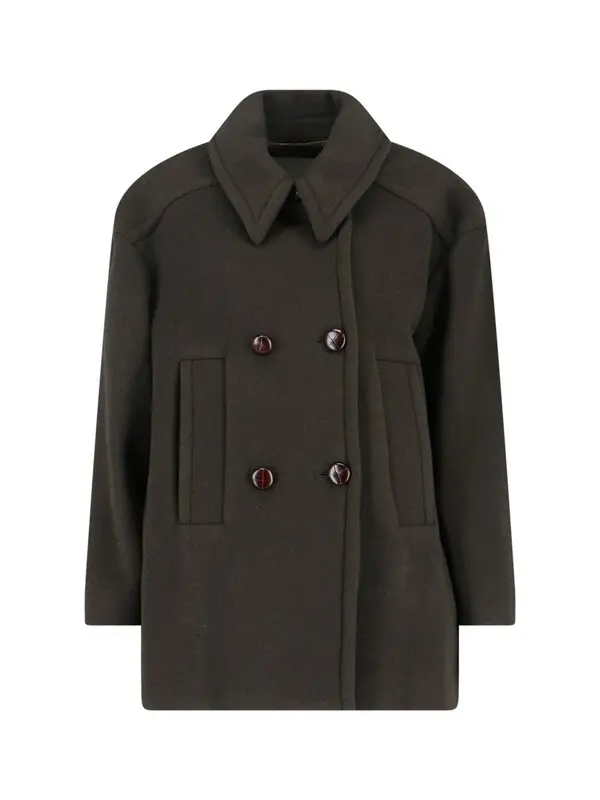 Isabel Marant Fiby Double-breasted Coat