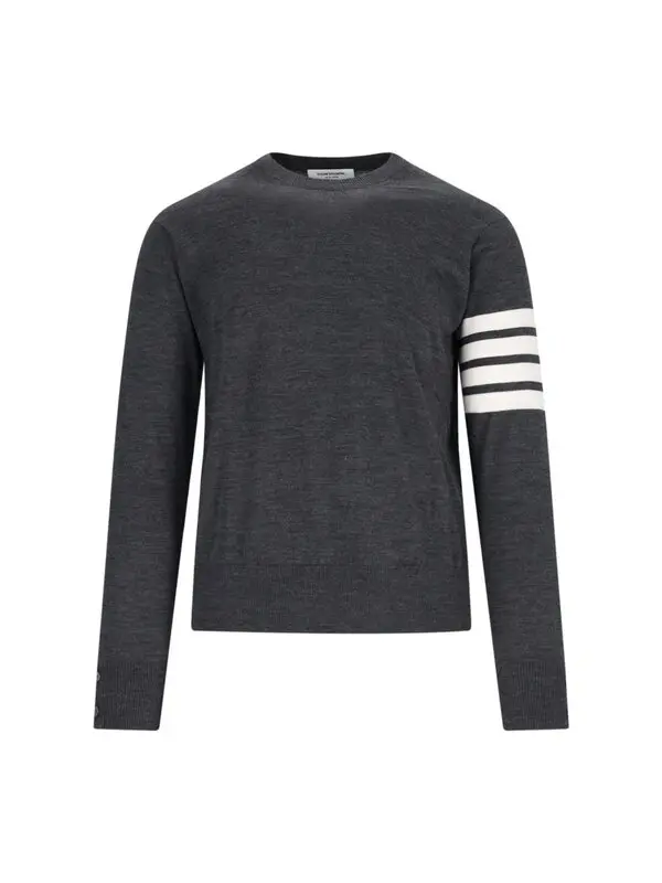 Thom Browne 4-bar Crewneck Jumper