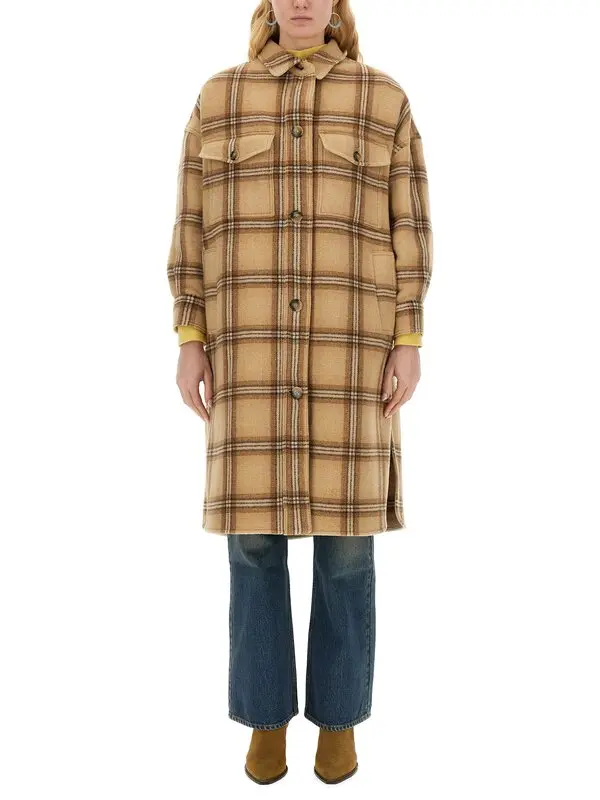 Isabel Marant Fontizia Coat - Beige