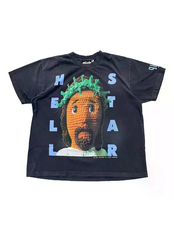 HELLSTAR Cotton T-shirt - Black