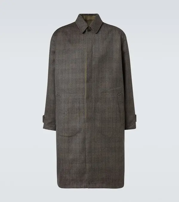 THE ROW Palo Reversible Car Coat - Black
