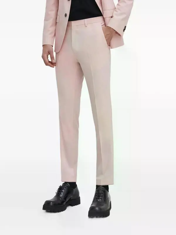 Hugo Boss Pleated Trousers - Pink