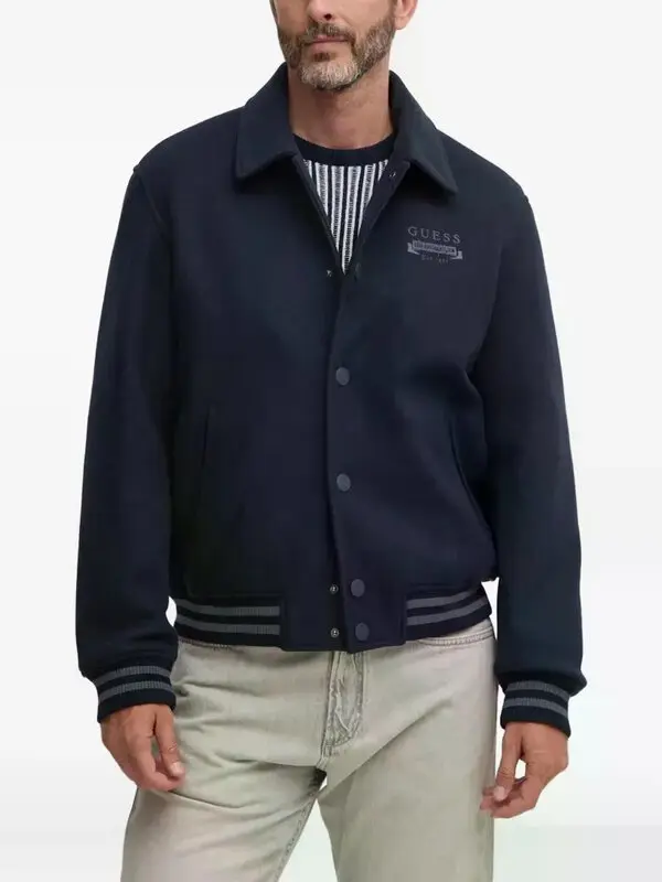 Guess Logo Stripe Jacket