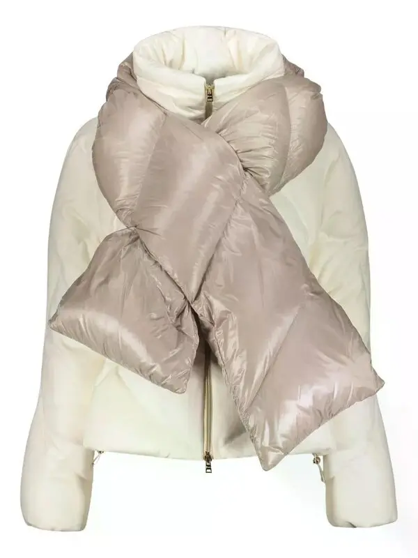 Herno Removable Padded Scarf Jacket