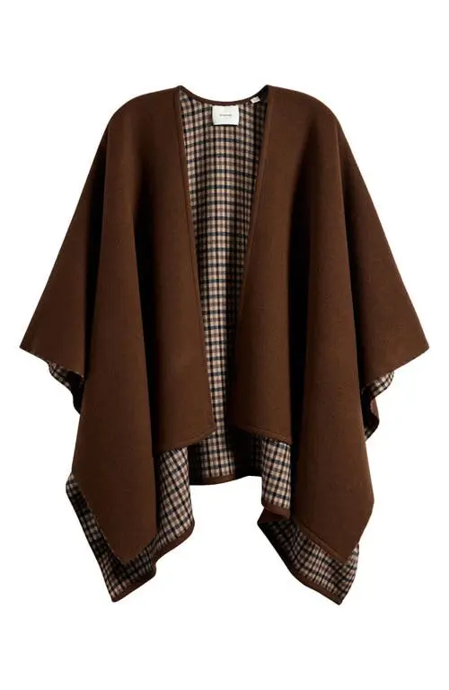 Vince Double Face Wool & Cashmere Cape