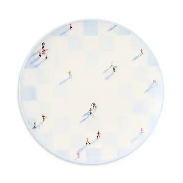 Mackenzie-Childs Gray Malin Ski Holiday Salad Plates, Set Of 4 ...