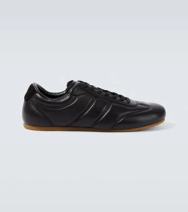 LEMAIRE Leather Sneakers - Black