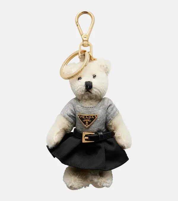 Prada Teddy Bear Bag Charm