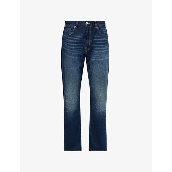 7 For All Mankind Modern Straight-leg Denim Jeans - Enduring
